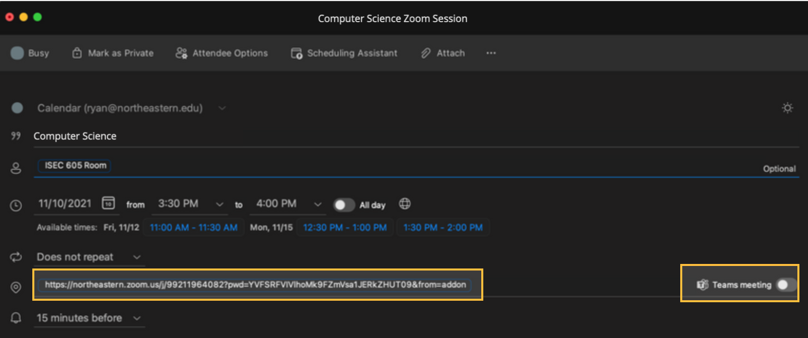 Knowledge Article View - Northeastern Tech Service Portal