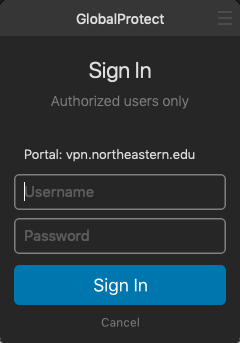 How do I connect to Northeastern VPN? - Northeastern Tech Service Portal